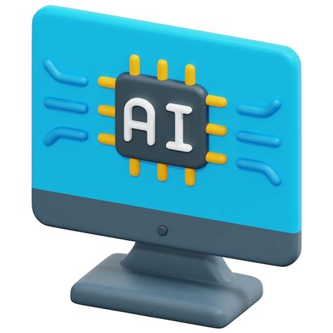 Premium Photo Computer 3d Render Icon Illustration