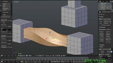 Bridge Edge Loop Blender3d Youtube