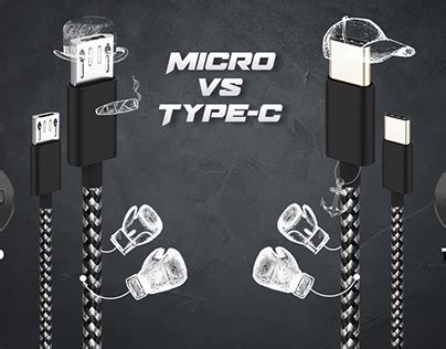 Micro Usb Cable Projects Photos Videos Logos Illustrations And Branding On Behance