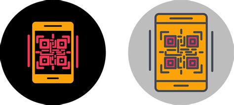 Qr Code Icon Design 43087395 Vector Art At Vecteezy