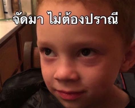 แจกความสดใส แคปชั่น มีมน้องแกวิน โทมัส มีม ใบหน้าตลก ภาพตลกหนูน้อย