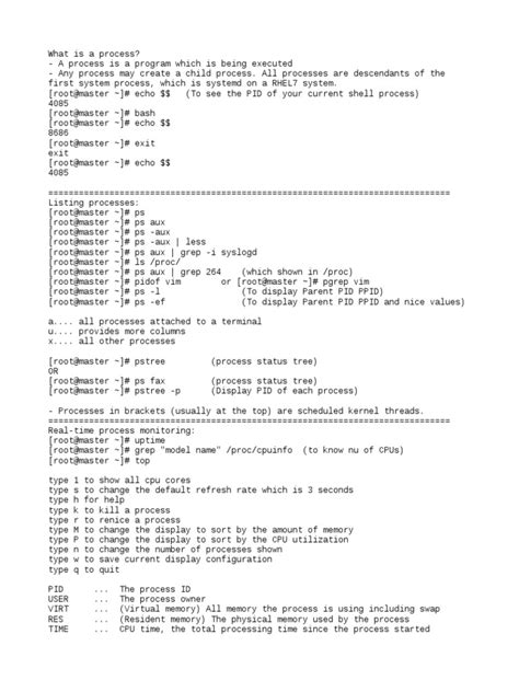 Chapter7 Monitoring And Managing Linux Processes Pdf Concurrent Computing Operating System