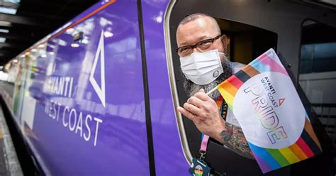 Uks First Pride Train Makes Debut With All Lgbt Crew Surrey Live