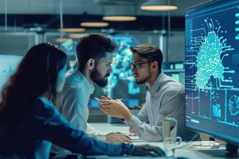 Premium Photo Working With Ai Neural Networks To Optimize Business Processes