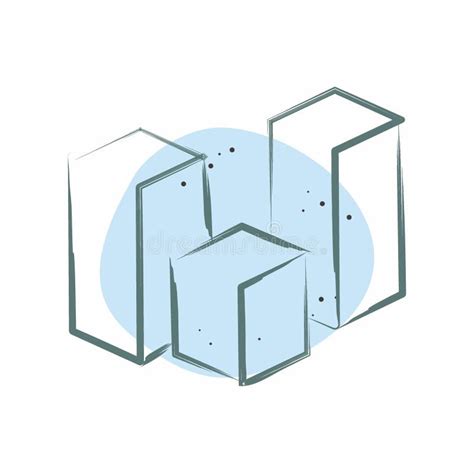 Icon 3d Visualication Related To 3d Visualization Symbol Color Spot Style Simple Design