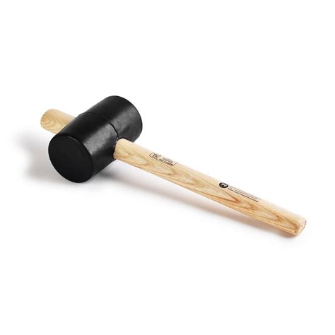 Rubber Hammer Mallet Installation Parts Tile Wall Wood Handle 1pc