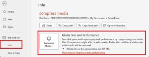 How To Compress Media Files In PowerPoint To Reduce File Size