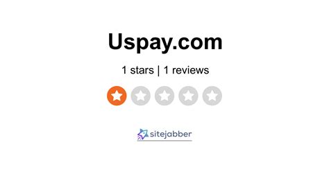 Uspay Reviews Read 1 Customer Reviews Of Uspay Sitejabber