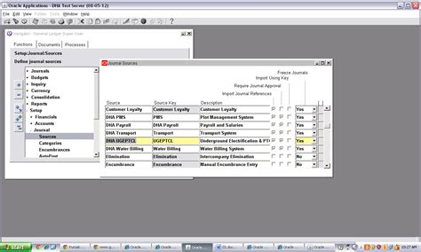 Journal Sources Oracle Ebs Financials