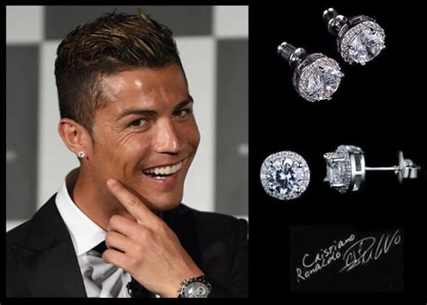 Cristiano Ronaldo Earrings Photo