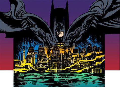 1992 Promotional Art Style Guide History Of The Batman Facebook