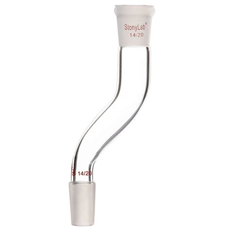 Glass Connecting Adapter Borosilicate Glass Offset Adapter Stonylab