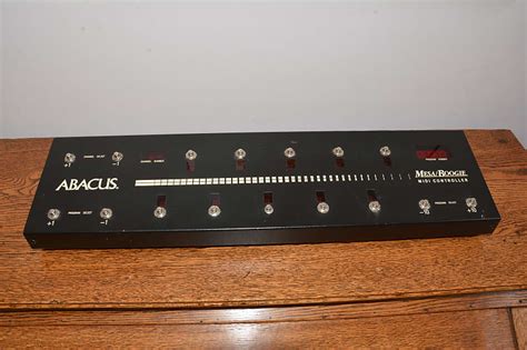 Mesa Boogie Abacus Midi Controller Pedal W Adapter Works Reverb
