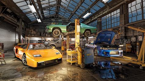 Car Workshop Wallpapers Top Free Car Workshop Backgrounds