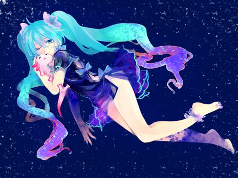 Hatsune Miku Vocaloid Drawn By Tsuneaki Dosnan Danbooru