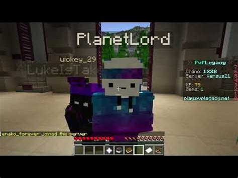 I See Planet Lord On Pvp Legacy In Minecraft Youtube