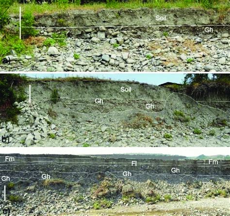 Photo Mosaics B A C B And D C Gravel Dominated And Download Scientific Diagram