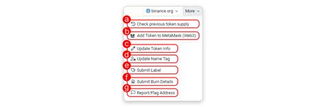 bscscan information center understanding the token page