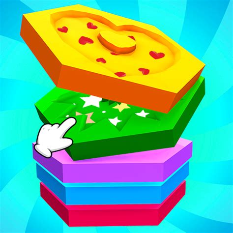 Hexagon Puzzle Sorting Games New Hexa Color Stack With Hexagon Sort