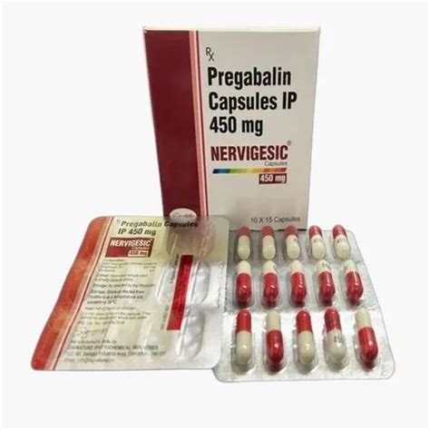 Pregabalin Nervigesic 450mg At ₹ 200 Box प्रीगाबालिन In Nagpur Id 2851879465033