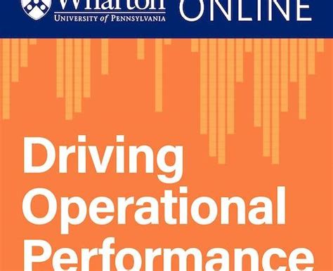 Driving Operational Performance Coursera Mooc List