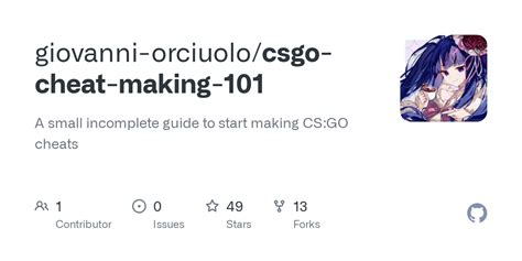GitHub Giovanni Orciuolo Csgo Cheat Making 101 A Small Incomplete Guide To Start Making CS GO