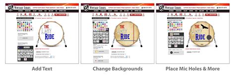 How To Design A Custom Drum Head Part 1 • Vintage Logos