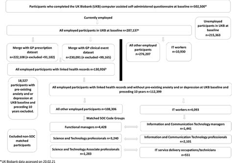 Flow Chart Of The Selection Process And Samples Included In The