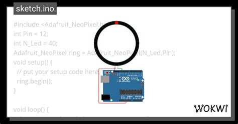 Neopixel Project Wokwi Esp32 Stm32 Arduino Simulator