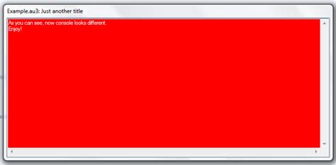 Guiconsole Create And Write To Alternative Console Enter Inputs