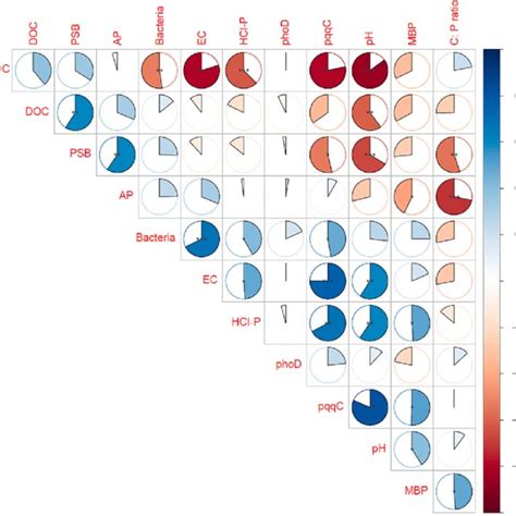 Pearson Correlation Heatmaps Between Different Phosphorus Fractions Download Scientific