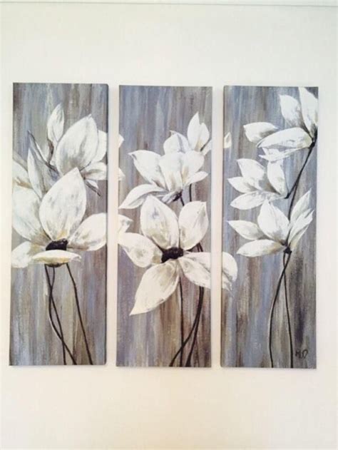 20 Best Ideas 3 Piece Floral Canvas Wall Art