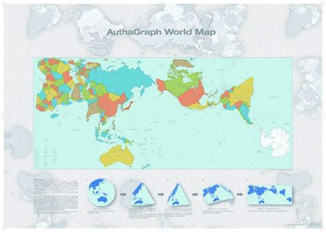 The Authagraph World Map A Fun And Unconventional Way To Look At Our