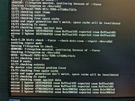 Any Way To Repair Btrfsdevstatcorruptionerrs Errors Fedora