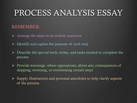 Ppt Process Analysis And Classificationdivision Powerpoint