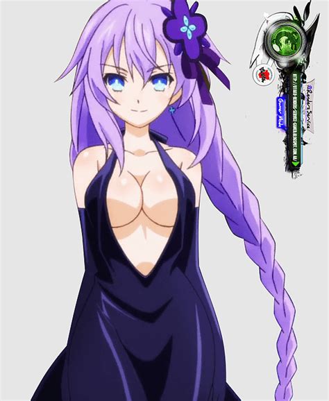 Sexy Dress Cyberdimension Neptunia 4 Goddesses Online Purple Heart