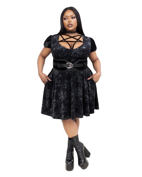 Killstar Moonlit Pentacle Dress Buy Gothic Fashion Horror