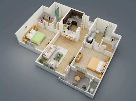 Design 3d Isometric Floor Plan Revit Interior Layout Wall Section Furniture Set By Obaalanre