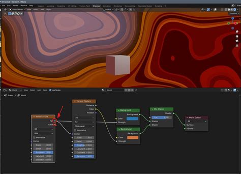 Merging The Musgrave Texture And Noise Texture Nodes 78 By Hoshinova