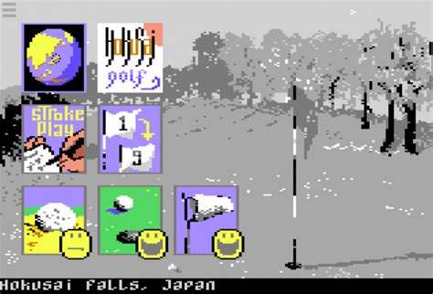 New Golf Game For The Commodore 64 In Development With Source Code