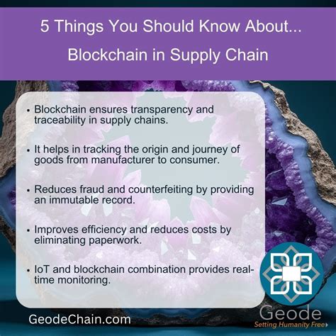 Geode Blockchain On Linkedin Blockchain Supplychain Transparency Iot Innovation Crypto