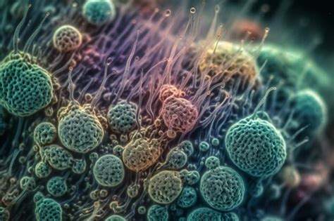 Premium Ai Image A Close Up Of A Bunch Of Small Generative Ai