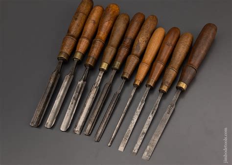 10 Buck Bros Chisels And Gouges 101350 Jim Bode Tools