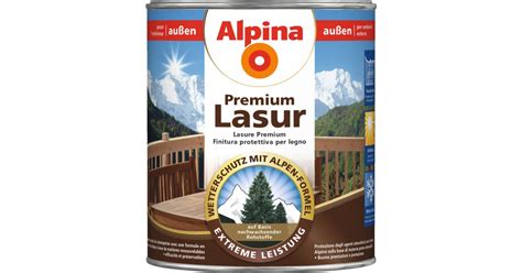 Alpina Premium Lasur im Test: 1,4 sehr gut