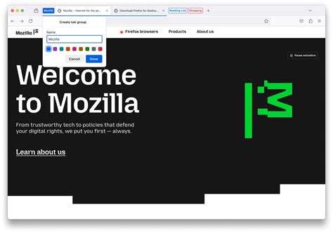Firefox Slaps Itself On The Back For Finally Adding Tab Groups And Catching Up With Other