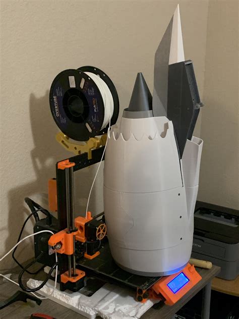 3d Printing High Bypass Engine Nacelle・cults
