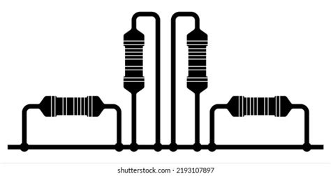 Resistor Icon Passive Twoterminal Electrical Component Stock Vector Royalty Free 2193107897