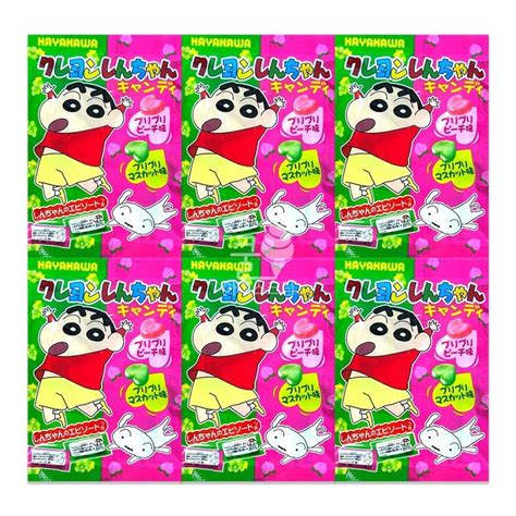 짱구는못말려 복숭아맛 사탕 크레용신짱캔디 80g 6개 홈플러스 판매자택배