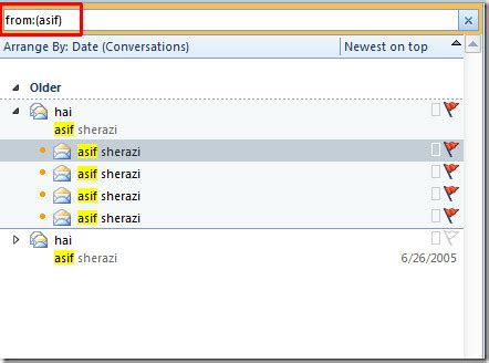 Outlook 2010 Tutorial Guide To Instant Search