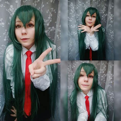 Tsuyu Asui Cosplay Test [self] R Bokunoheroacademia